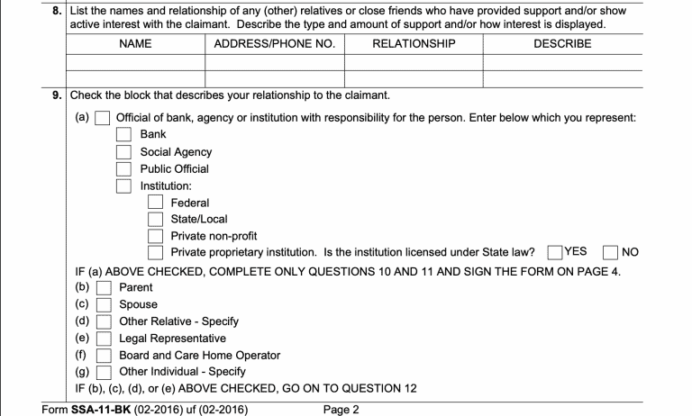 Form SSA-11-BK: A Representative Payee Guide