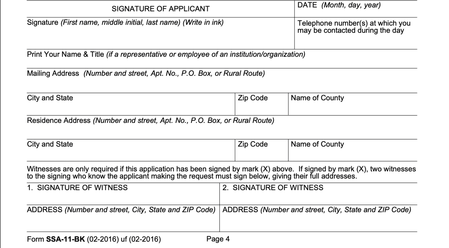 Form SSA-11-BK: A Representative Payee Guide
