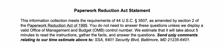 Form SSA 7004: Your Social Security Statement Request