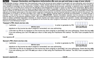 IRS Form 8879 Instructions - IRS e-file Signature Authorization