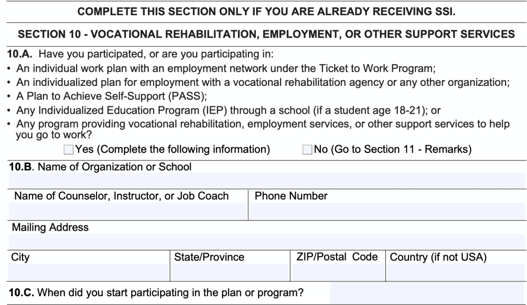 Form SSA 3368: A Guide to Your Disability Report