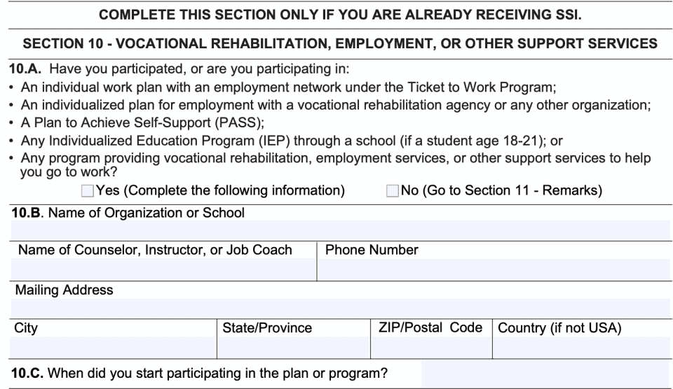 Form SSA 3368: A Guide to Your Disability Report