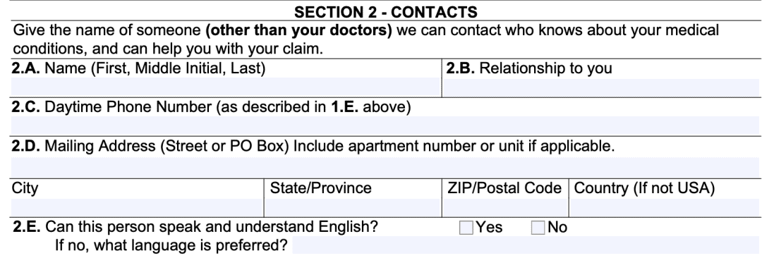 Form SSA 3368: A Guide to Your Disability Report