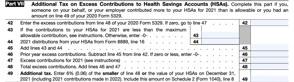 IRS Form 5329-A Complete Guide To Additional Taxes