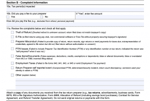 IRS Form 14157 Instructions - Tax Preparer Complaints