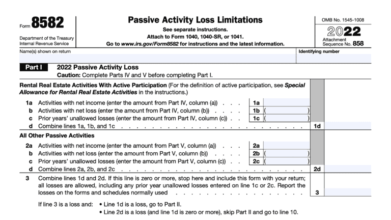 IRS Form 6198 Instructions - At-Risk Limitations