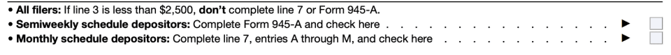 IRS Form 945 Instructions