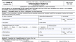 Form SSA-827 Instructions - Disclosing Information to SSA