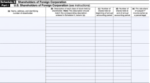 IRS Form 5471 Instructions - CFC Tax Reporting for U.S. Persons