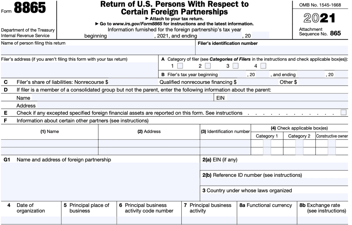 IRS Form 8865 Returns WRT Certain Foreign Partnerships irs-form-8865-returns-wrt-certain-foreign-partnerships