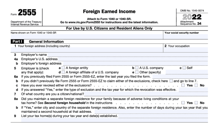 IRS Form 2350 Instructions: Tax Extension For Taxpayers Abroad