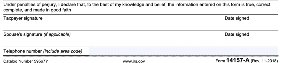 IRS Form 14157-A Instructions - Preparer Fraud or Misconduct
