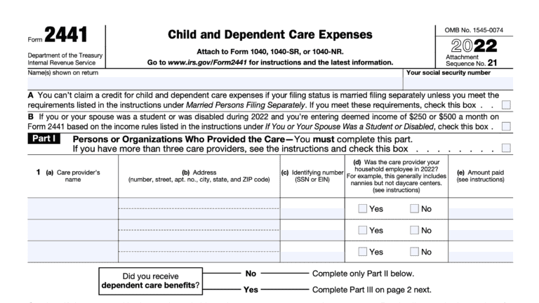 IRS Form 8814 Instructions - Your Child's Interest & Dividends