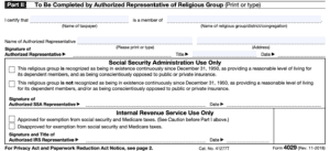IRS Form 4029 Instructions