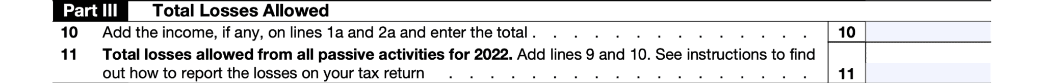IRS Form 8582 Instructions - A Guide to Passive Activity Losses