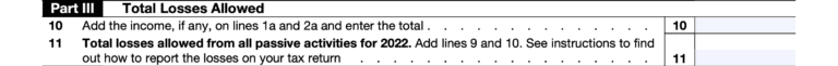 IRS Form 8582 Instructions - A Guide to Passive Activity Losses
