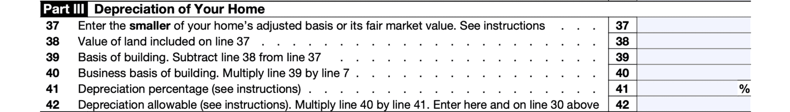IRS Form 8829 Instructions - Figuring Home Business Expenses