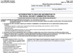 Form SSA-827 Instructions - Disclosing Information to SSA