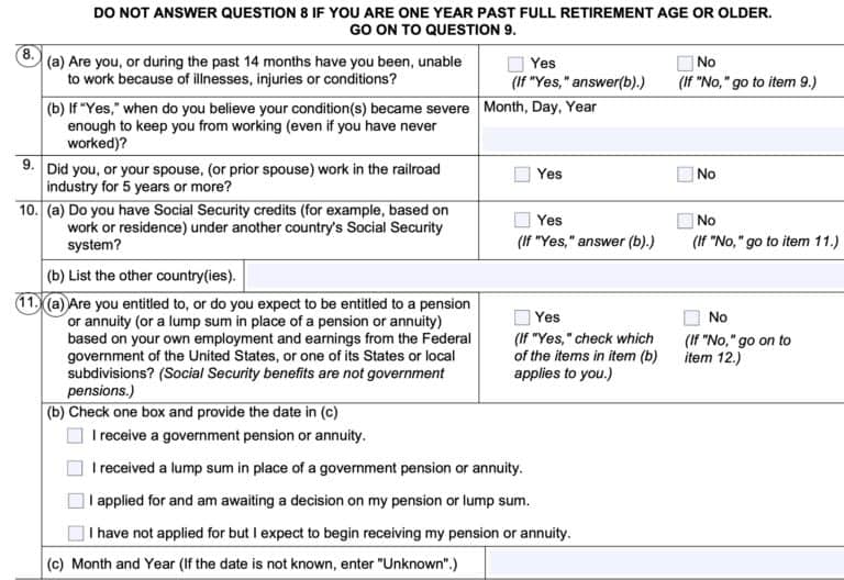 Form SSA-2-BK: Claiming Social Security Spousal Benefits