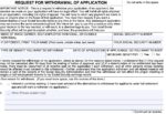 Form SSA-521 Instructions - Withdrawing Your Application