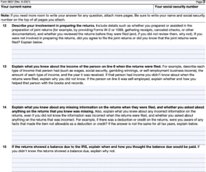 IRS Form 8857 Instructions - Innocent Spouse Relief