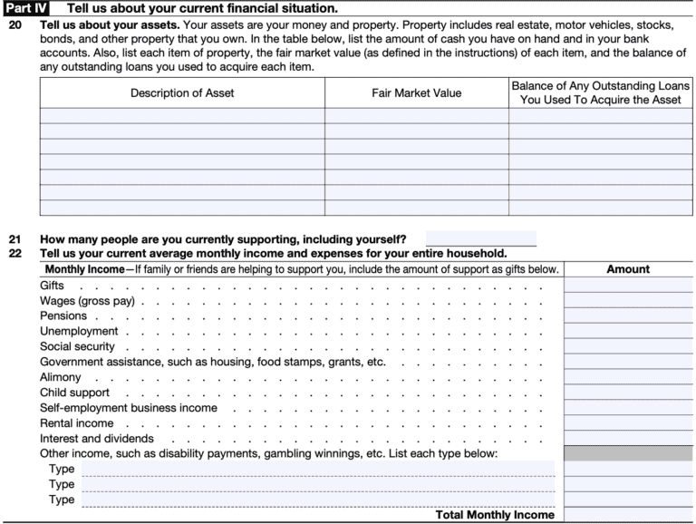 IRS Form 8857 Instructions - Innocent Spouse Relief