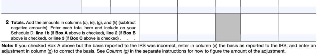 IRS Form 8949 Instructions - Sales & Dispositions of Capital Assets
