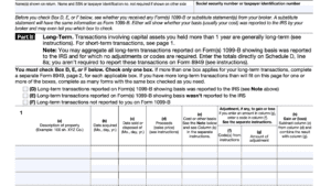 IRS Form 8949 Instructions - Sales & Dispositions of Capital Assets
