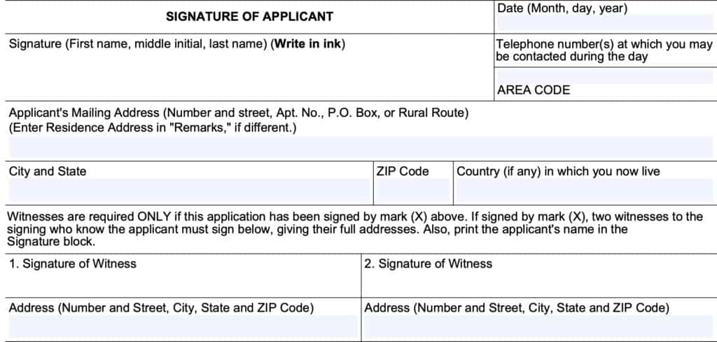 Form SSA 10 Instructions - Applying for Survivor Benefits
