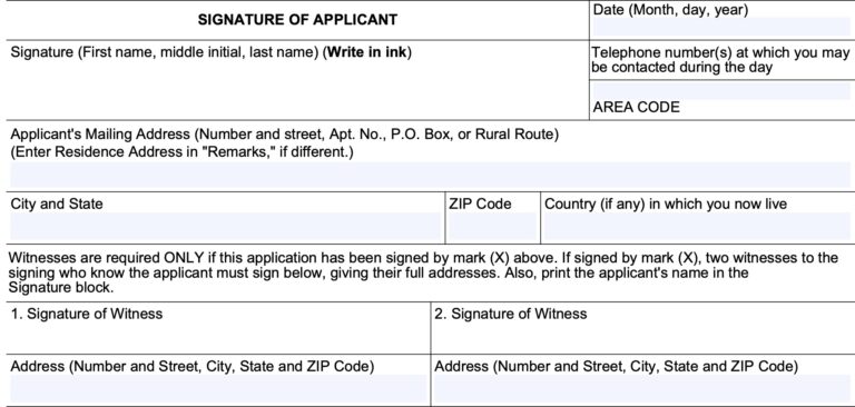 Form SSA 10 Instructions - Applying for Survivor Benefits