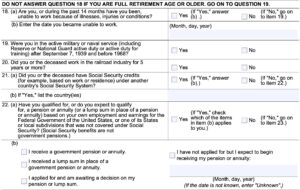 Form SSA 10 Instructions - Applying for Survivor Benefits