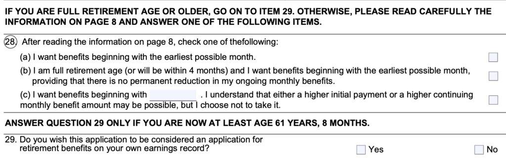Form SSA 10 Instructions - Applying for Survivor Benefits