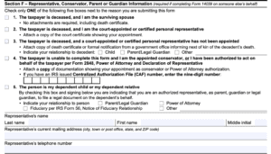IRS Form 14039 Instructions - Your Identity Theft Affidavit