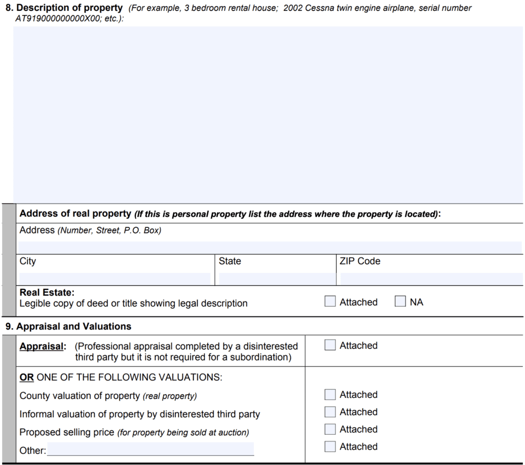 IRS Form 14134 Instructions - Subordinating a Federal Tax Lien