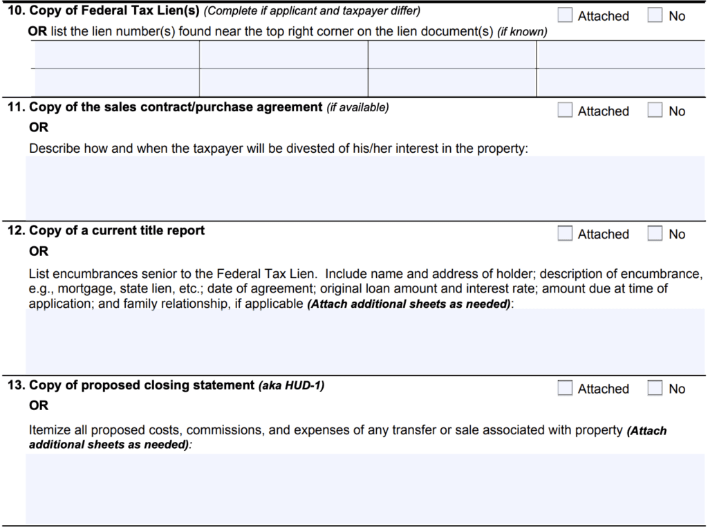 IRS Form 14135 Instructions