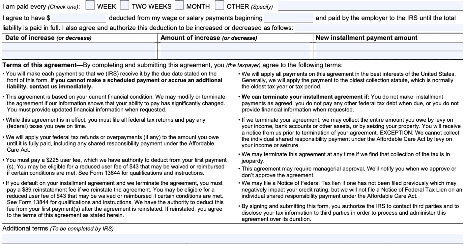 IRS Form 2159 Instructions