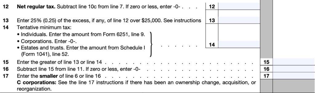 IRS Form 3800 Instructions - General Business Credit