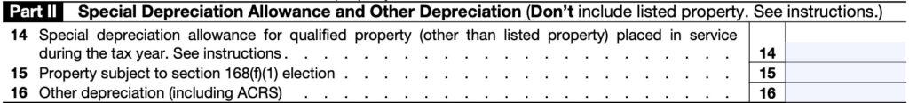 IRS Form 4562 Instructions - Depreciation & Amortization