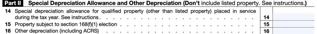 IRS Form 4562 Instructions - Depreciation & Amortization
