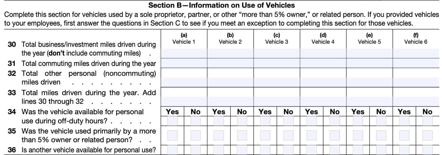 IRS Form 4562 Instructions - Depreciation & Amortization