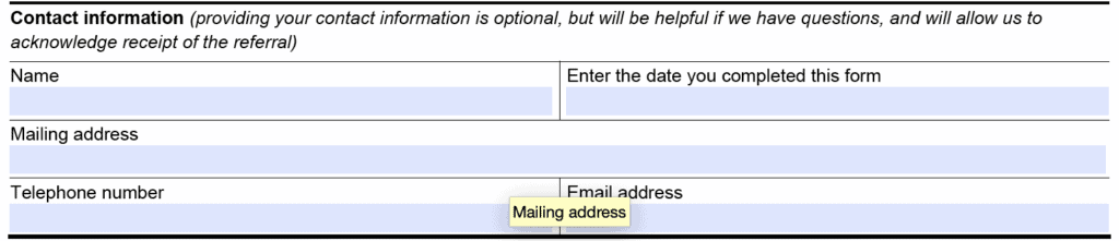 IRS Form 14242 Instructions - Reporting Abusive Tax Promotions