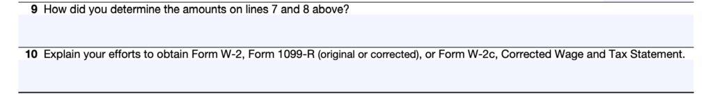 IRS Form 4852 Instructions - Substitute Forms