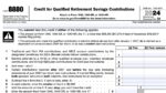 IRS Form 8880 Instructions - Retirement Savings Tax Credit