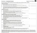IRS Form 15111 Instructions- Earned Income Credit Worksheet
