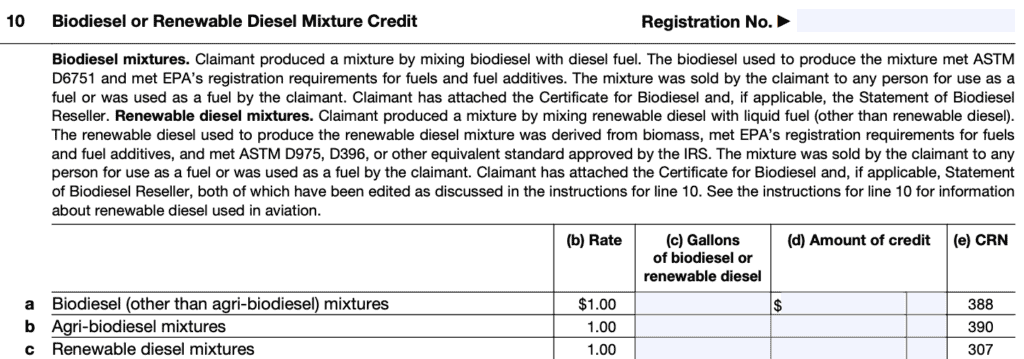 IRS Form 4136 Instructions - Credits For Federal Tax Paid on Fuels