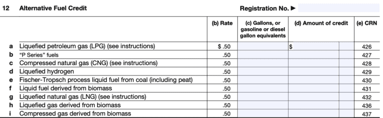 IRS Form 4136 Instructions - Credits For Federal Tax Paid on Fuels