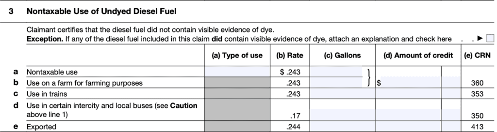 IRS Form 4136 Instructions - Credits For Federal Tax Paid on Fuels