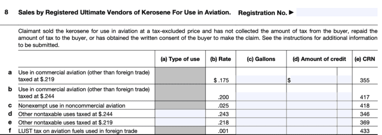 IRS Form 4136 Instructions - Credits For Federal Tax Paid on Fuels