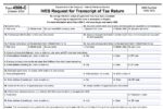 IRS Form 4506-C Instructions - IVES Request for Tax Transcripts