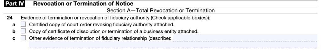 IRS Form 56-F Instructions - Fiduciary of a Financial Institution
